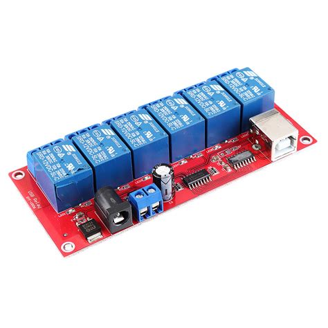 6 Channel 12v Hid Driverless Usb Relay Usb Control Switch Computer Control Switch Pc Intelligent