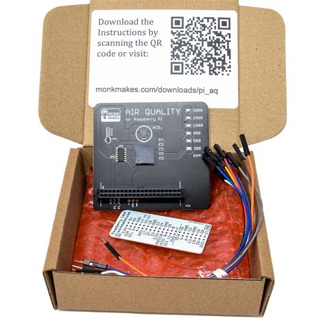 Monk Makes Air Quality Kit For Raspberry Pi Kitronik Ltd
