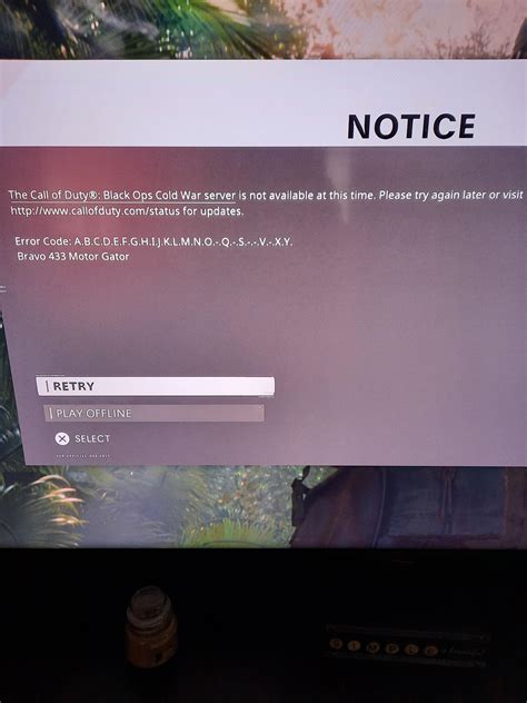 Anyone Else Having This Issue Playing On Ps5 Rblackopscoldwar