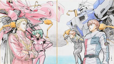 Char Aznable Amuro Ray Hi Nu Gundam Quess Paraya Hathaway Noa And