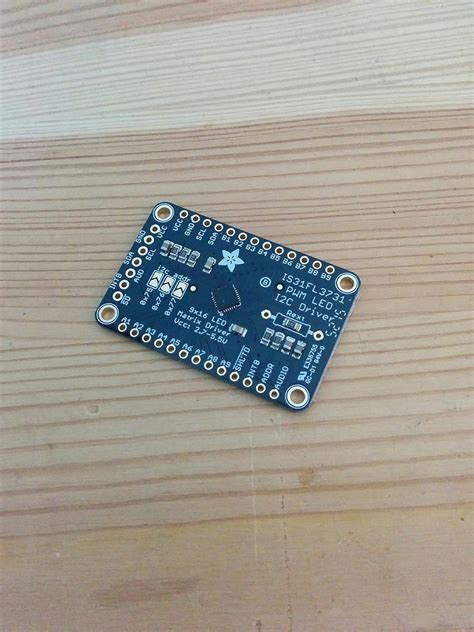 adafruit 16×9 charlieplexed pwm led matrix driver is31fl3731 bigamart