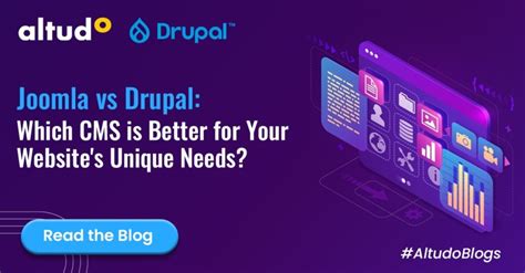 Altudo On Linkedin Joomla Vs Drupal Choosing The Right Cms For Your