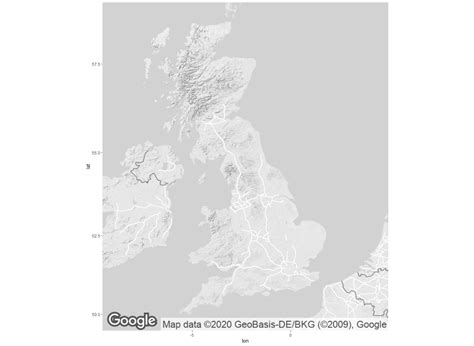Ggmap In R Keep Google Copyright Information On Cropped Map Stack Overflow