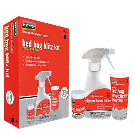 Pest Stop Bed Bug Blitz Kit Complete Treatment Solution Saniworld