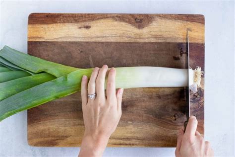 How To Cut Clean Leeks Evolving Table
