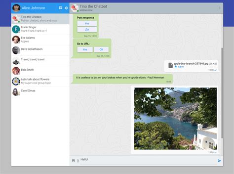 Tinode Instant Messenger