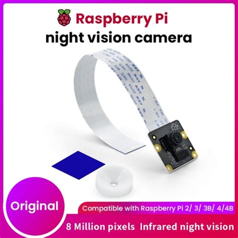 Keyestudio Raspberry Pi Smart Car Robot Kit Megapixels Camera Module Python Programming For