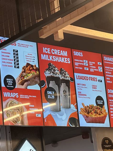 Menu At Doner Shack Restaurant Manchester