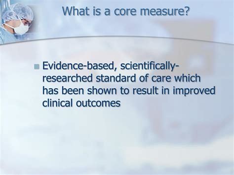 Ppt Cms Core Measures Powerpoint Presentation Free Download Id2218223