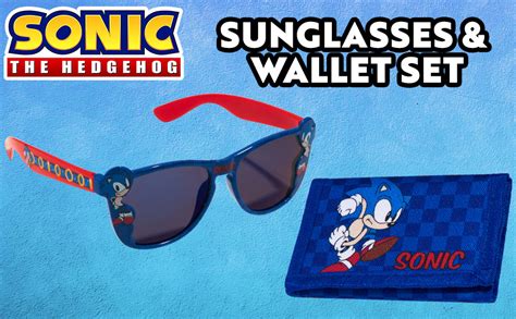 Sonic The Hedgehog Boys Sunglasses With Uv Protection And