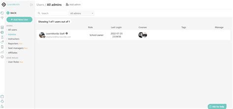 How To Assign User Roles Learnworlds Help Center