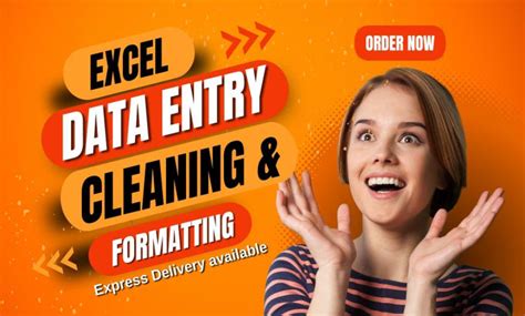 Do Ms Excel Data Entry Data Cleaning Data Formatting And Data