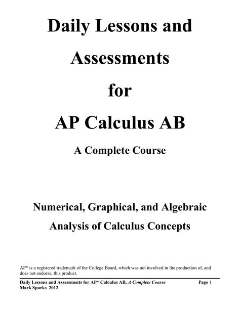 APCalculusABTheCompleteCourse