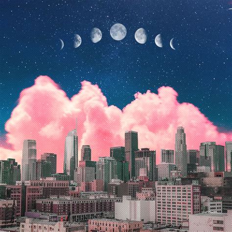 Citypop Artwork 그래픽 디자인 디지털 아트 디지털 콜라주 사진 콜라주 그래픽 아트