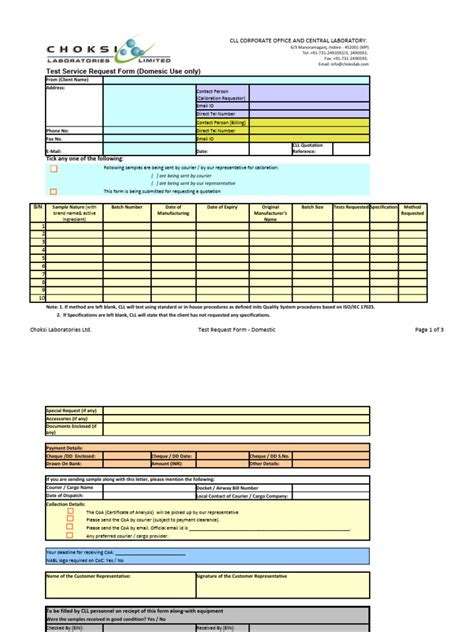 test servic request form domestic pdf