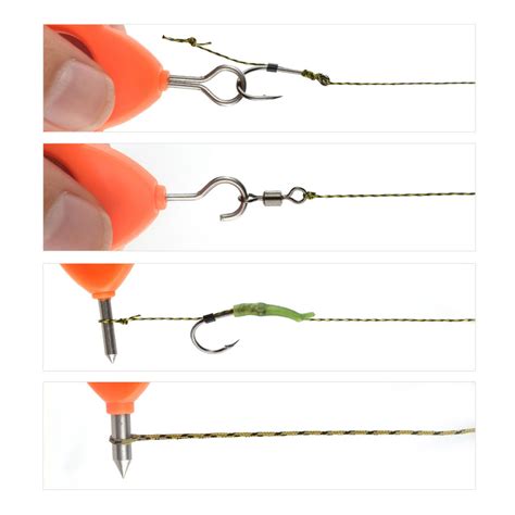 Badu Bg 4 в 1 Инструмент за теглене на въдица Инструмент за връзване на възли за шаранджийски