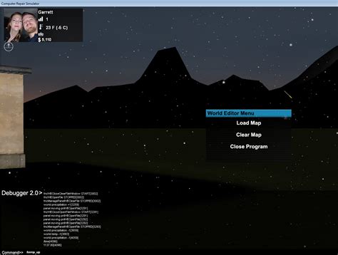 Bug Monitoring System DEBUG MODE Computer Repair Simulator