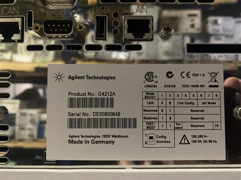 Agilent 1290 Infinity Series Hplc System With G4212a S N De00800848 Spectralab Scientific Inc