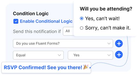 Conditional Logic Fluent Forms