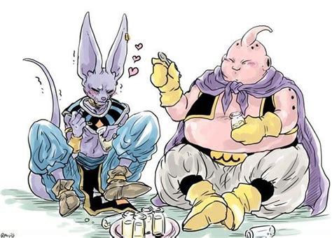Lord Beerus And Majin Buu Beerus Dbz Lord Beerus Dragon Balls Dragon