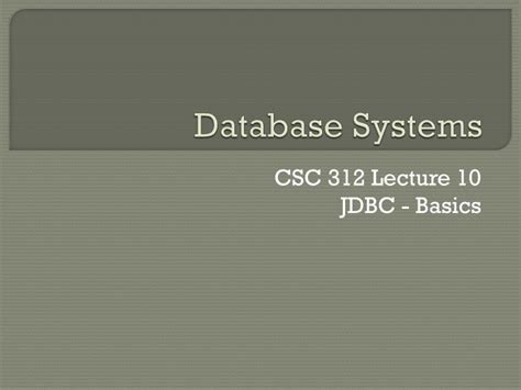 Ppt Database Systems Powerpoint Presentation Free Download Id 5154732