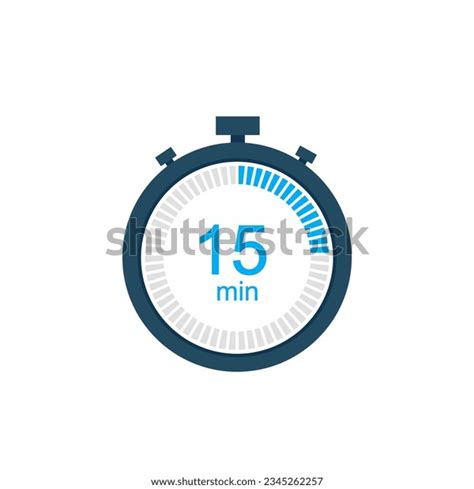 15 Minutes Countdown Timer Digital Counter Stock Vector Royalty Free 2345262257 Shutterstock
