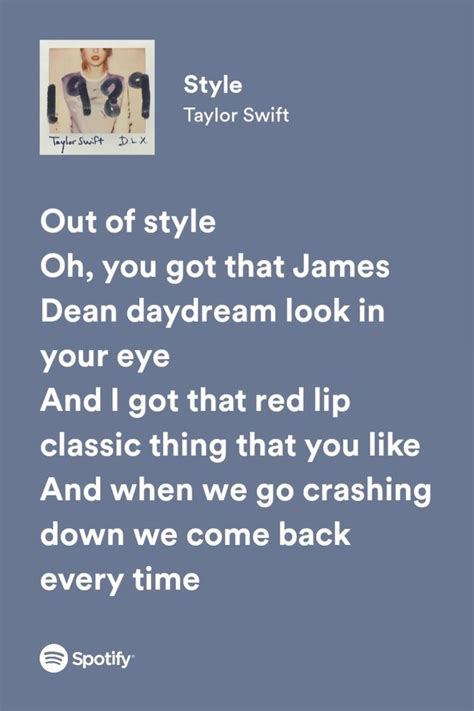 Spotify Lyrics ♡ Taylor Swift Lyrics Taylor Swift Lyric Quotes