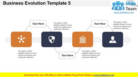 Evolution Graph Powerpoint Presentation Slides Pdf