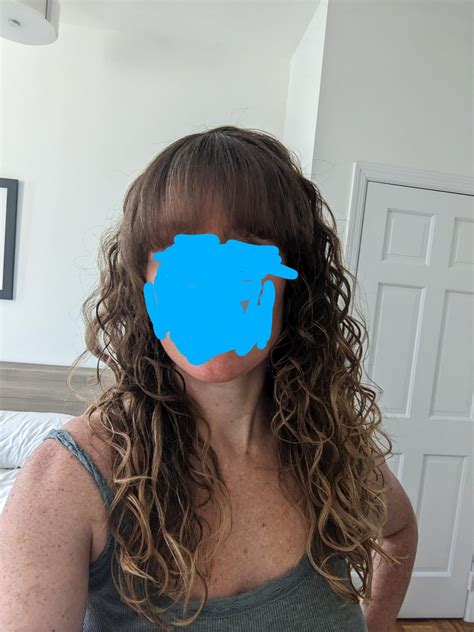 Do Straight Bangs Work With My Curl Texture Rcurlyhair