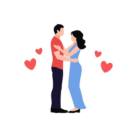 Premium Vector The Couple Is Dancing