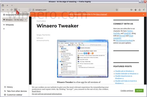 How To Enable Vertical Tabs In Firefox