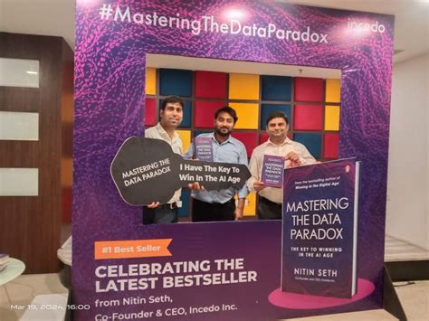saket kumar on linkedin masteringthedataparadox newbook bestseller