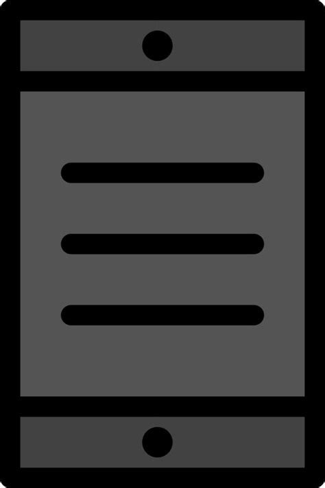 Mobile Cell Text Flat Color Icon Vector Icon Banner Template 19114968 Vector Art At Vecteezy