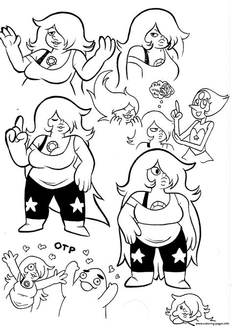 Steven Universe Coloring Pages Printable Coloring Pages