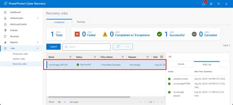 Performing Powerprotect Data Manager Automated Recovery Dell