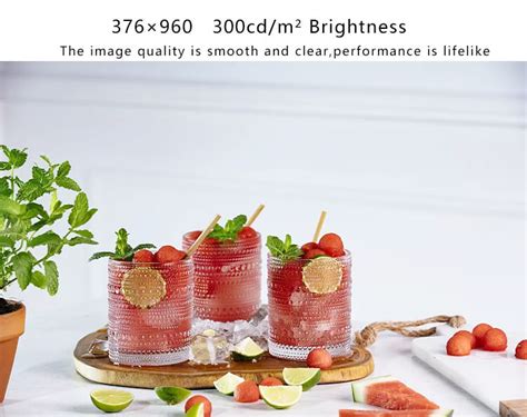 Inch X TFT LCD RGB BIT Interface Full Viewing Angle Bar Display For Handheld Device