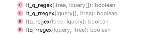 feat postgresql supports ltree module by example and or generation