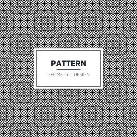 Premium Vector Seamless Geometric Black And White Pattern