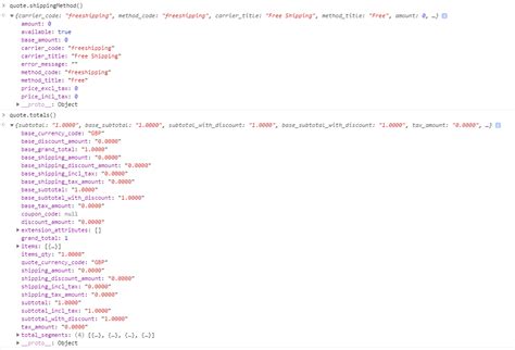Js Checkout Shipping Information Not Updated In Quote Object When