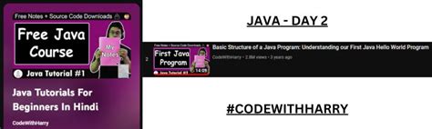 Swarnava Dhar On Linkedin Codewithharry Javalearning Codewithharry