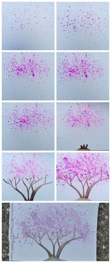 How To Draw A Tree Step By Step Image Guides