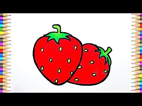 Drawing Of Strawberry