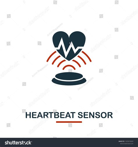 Heartbeat Sensor Icon Sensors Icons Collection Stock Vector Royalty Free 1325973029 Shutterstock