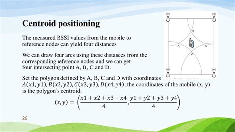 Ppt Bluetooth Positioning Using Rssi And Triangulation Methods Powerpoint Presentation Id