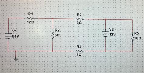 Solved Use Loop Current Method To Find The Current At Each