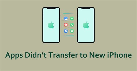 apps didn t transfer to new iphone try 6 solutions here