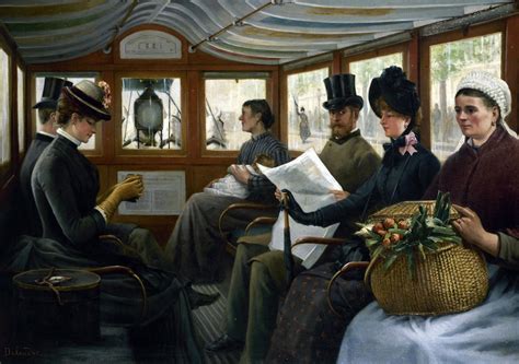 Maurice Delondre In The Omnibus 1885 R Dragonutopia
