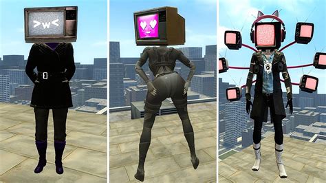 Evolution Of Tv Woman In Garrys Mod Youtube