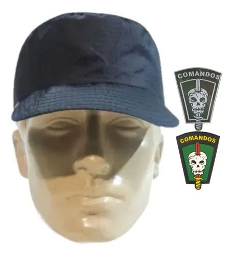 Gorro Pala Mole Preto 2 Breves Comandos Impactus Mercadolivre