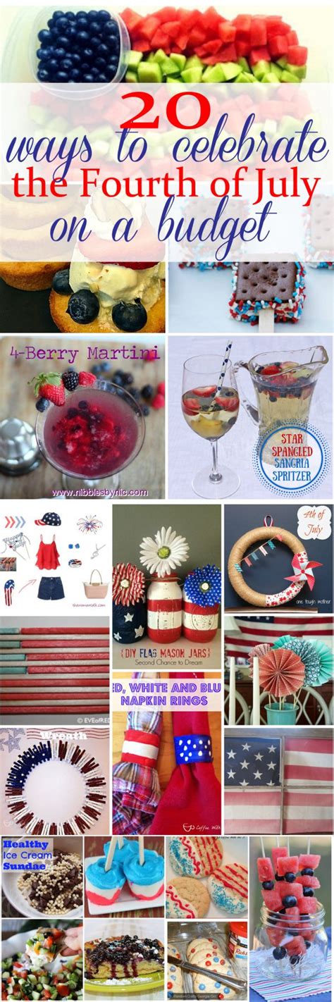 20 Ways To Celebrate Fourth Of July On A Budget Fourth Of July July